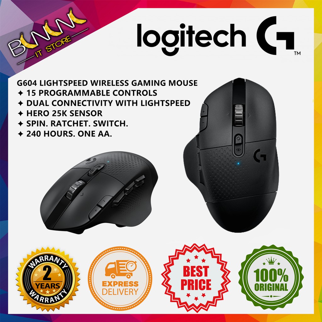 Logitech g604 lightspeed wireless gaming mouse | BeeCost