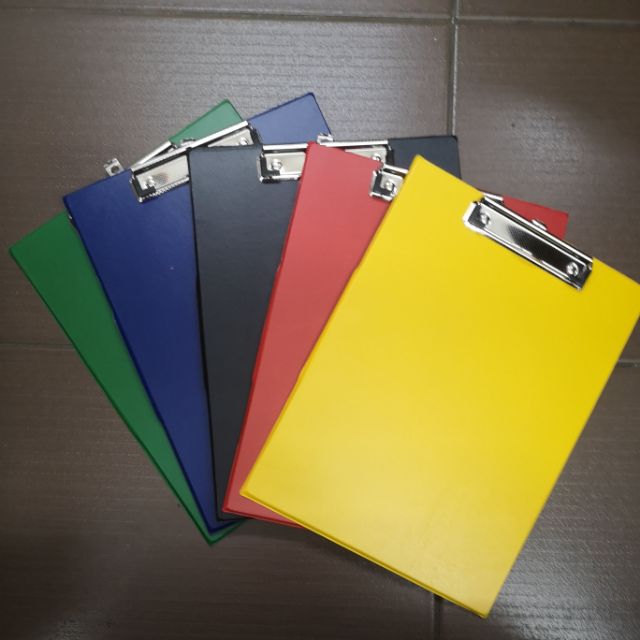 TPE A4 PVC CLIP BOARD 5 COLOUR | Shopee Malaysia