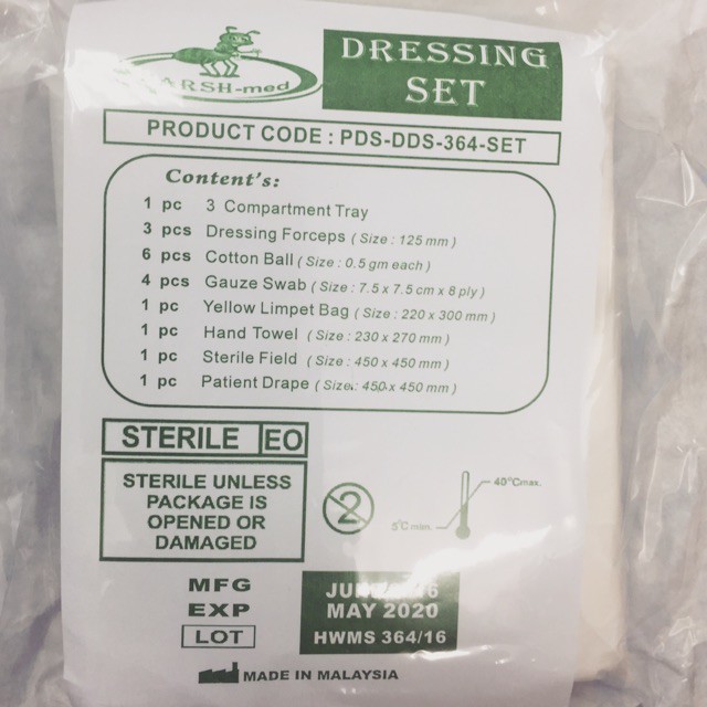 Harsh-Med Sterile Dressing Set (1 Unit) | Shopee Malaysia