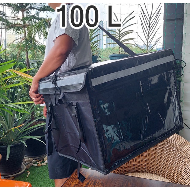 100L Super Big Food Delivery Bag Parcel Delivery Bag | Shopee Malaysia