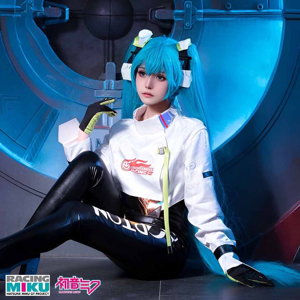 Anime Vocaloid Hatsunee 2022 Miku Racing Cosplay Costume Miku Sexy ...