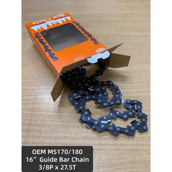 STIHL OEM MS170/180 16”Saw Chain Rantai Chainsaw | Shopee Malaysia