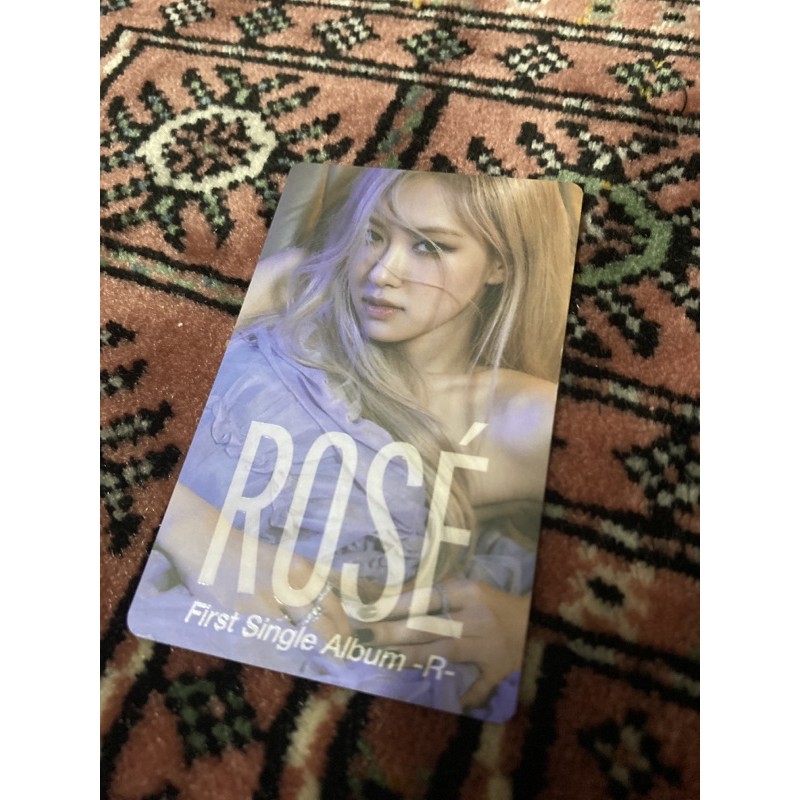 BLACKPINK ROSE FIRST SINGLE ALBUM -R- VIBE GIFT CARD | Shopee Malaysia