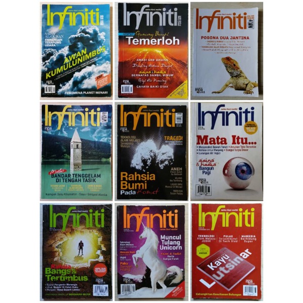 Majalah INFINITI 2016 - Preloved | Shopee Malaysia