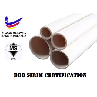 (Sell by Feet)Sirim UPVC Hydroponic Pipe / Underground Pvc Pipe White ...
