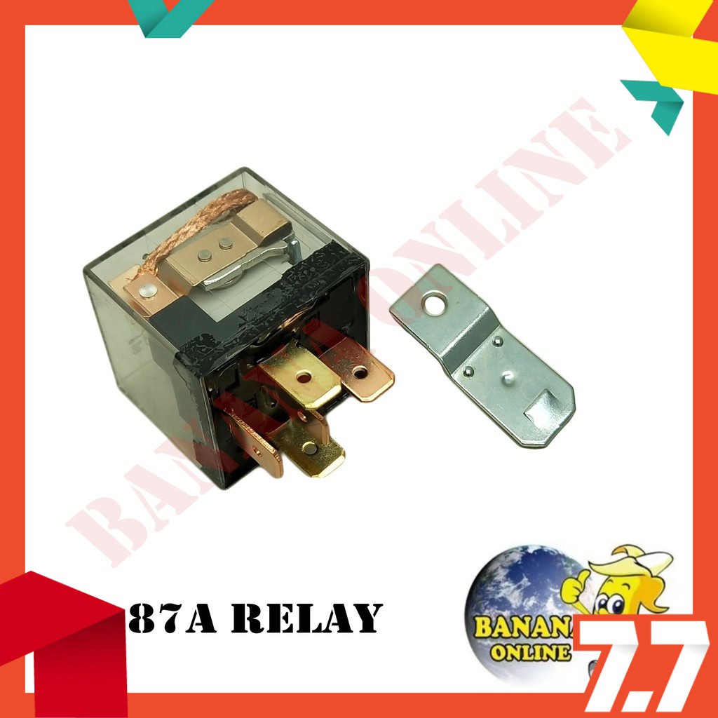(1pcs) 12v 87A 5pin Relay (TRANSPARENT) | Shopee Malaysia