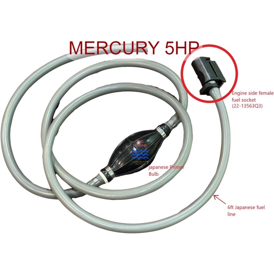 MERCURY 5HP FUEL LINE ASSY P/N: 32-8M0054324 | Shopee Malaysia