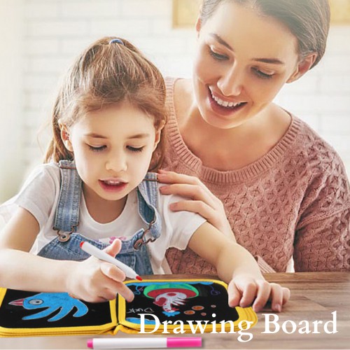 HOMMYY Drawing Board Kids Board Drawing Book For Kids Educational Toys ...