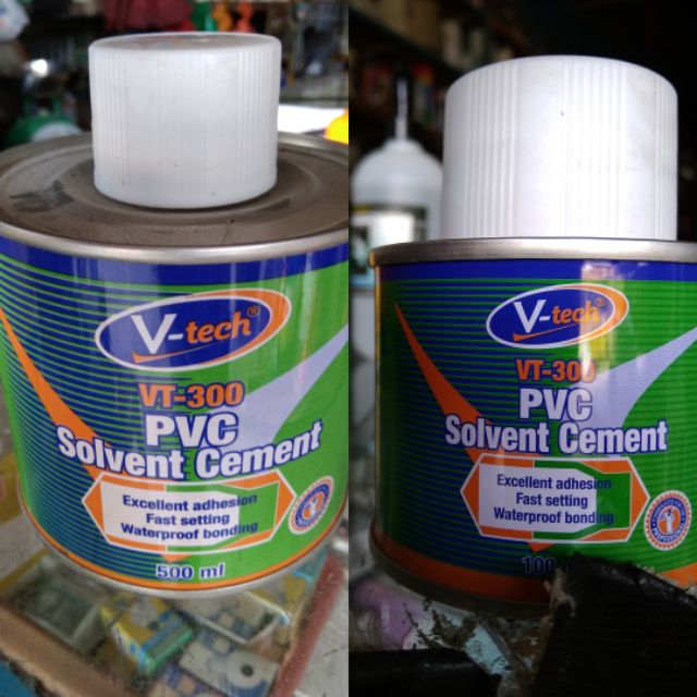 Vtech pvc solvent cement gum pcv 100/500ml | Shopee Malaysia