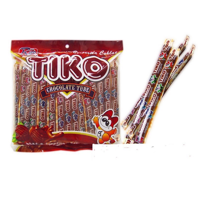 Rico Tiko Chocolate Tube 80pcs | Shopee Malaysia