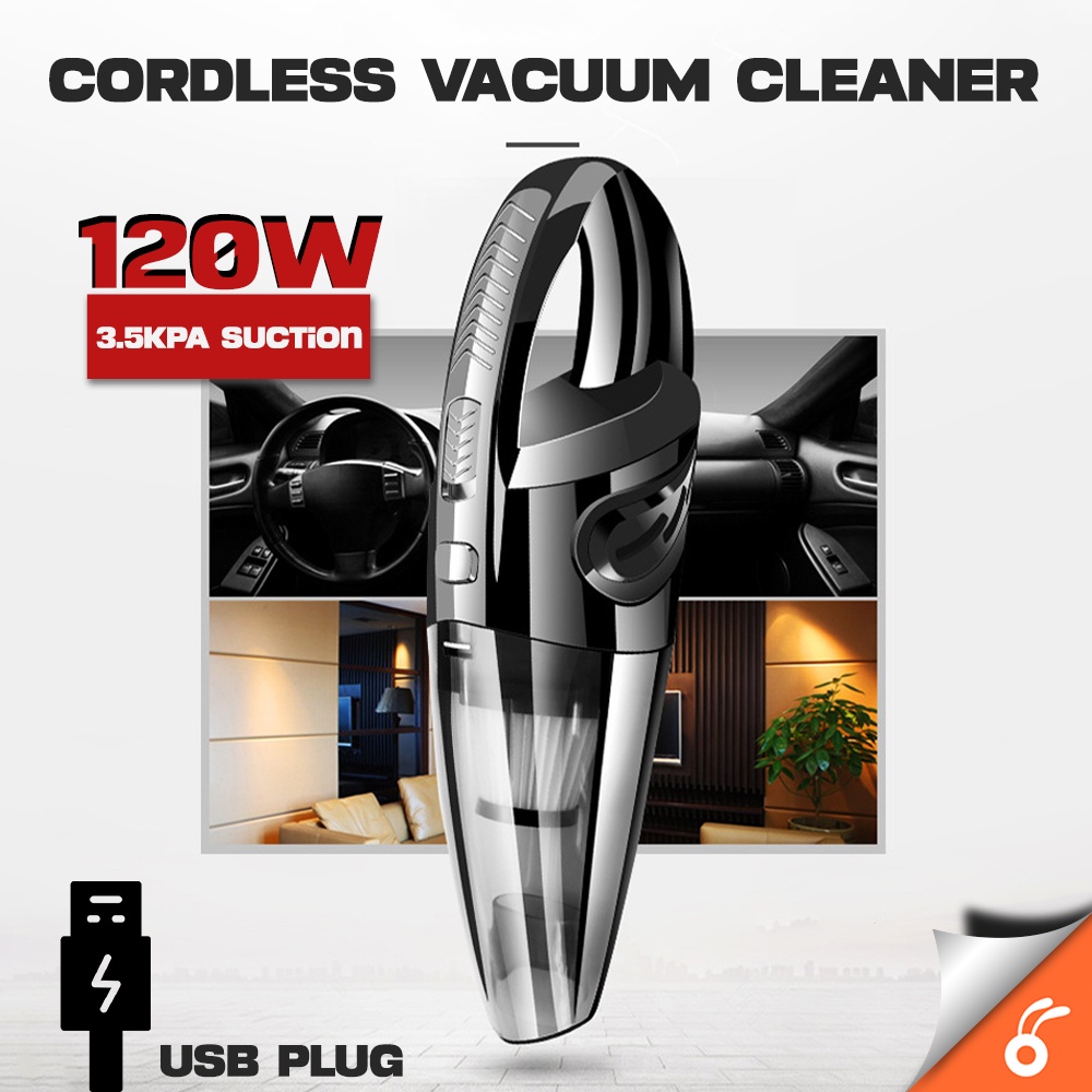 6060 CORDLESS VACUUM CLEANER Rechargeable Wireless Portable Handheld ...