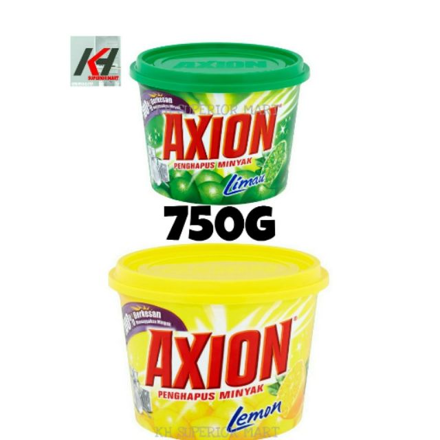 Axion Dishwashing Paste - Lime / Lemon (750g) | Shopee Malaysia