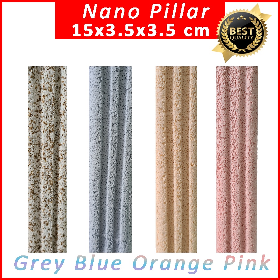 Nano Pillar Bacteria House 15.5cm x 3.5cm Quartz Bio Home Filter Media ...