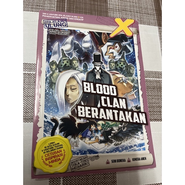 Komik M - Blood Clan Berantakan (preloved) | Shopee Malaysia