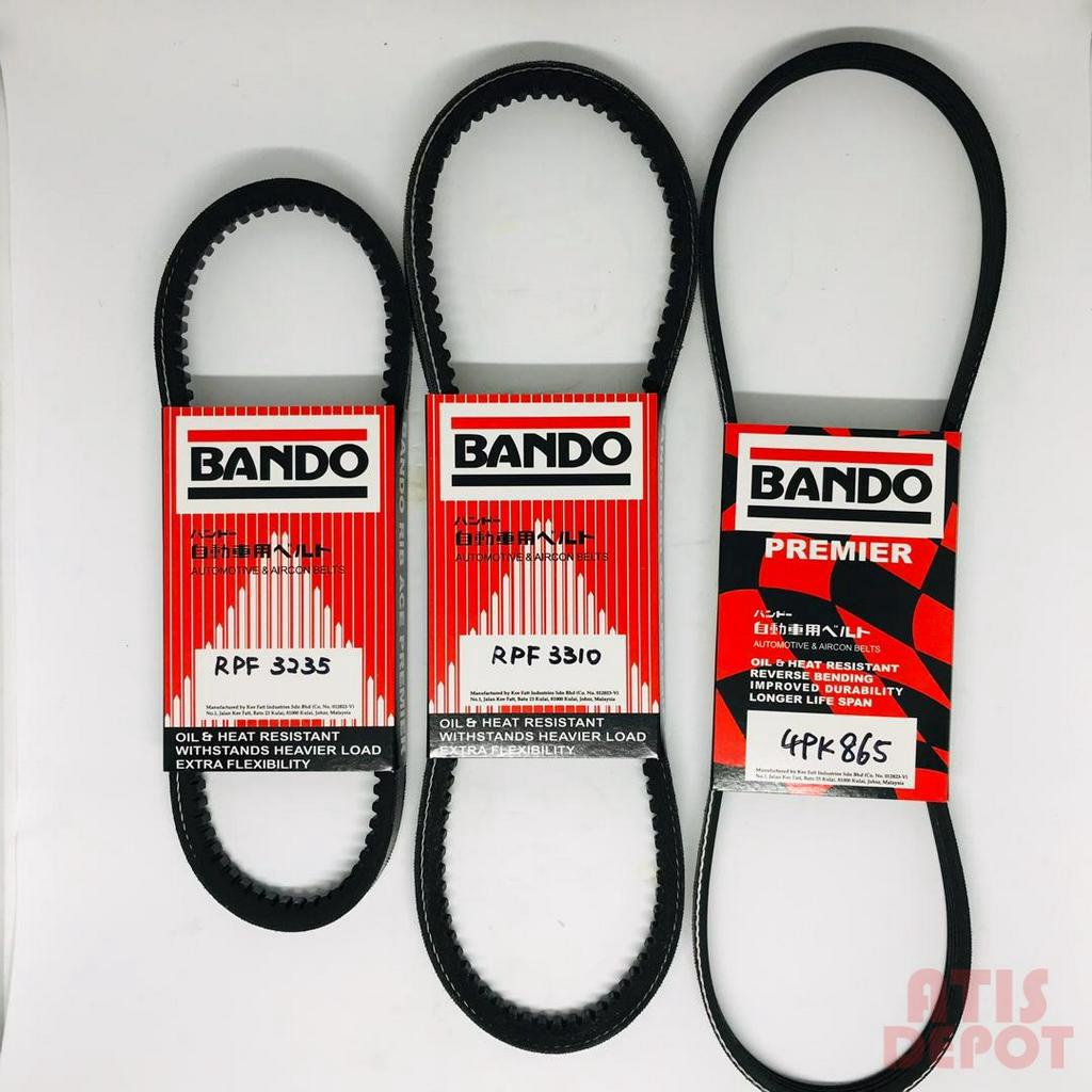 BANDO PROTON Saga Iswara Alternator Belt 4PK865 / Air Con Fan Belt ...