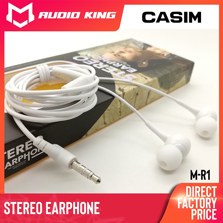 CASIM Earphone Original Comfort Wired Earphone Bass In Ear Earphone ...