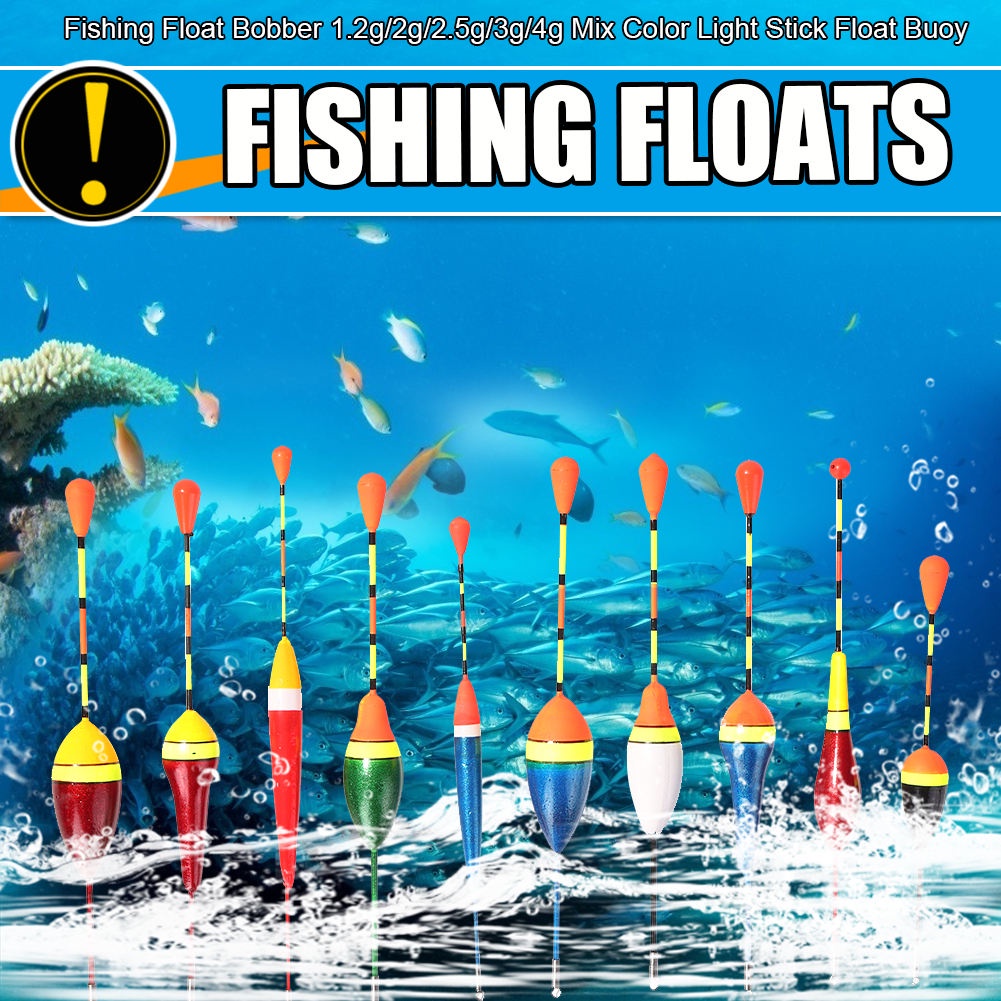 1Pcs Fishing Floats Buoy Bobber Fishing Light Stick Floats Fluctuate ...