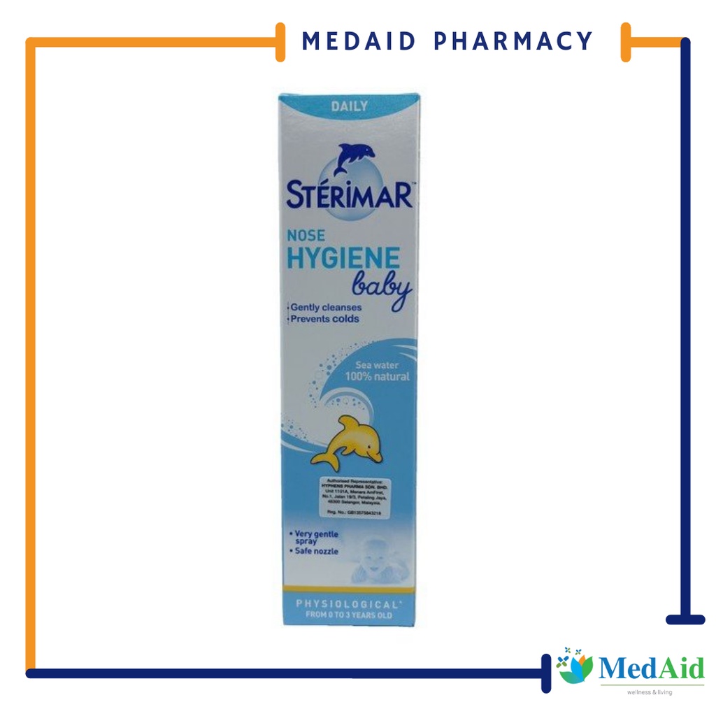 Sterimar Baby Nasal Hygiene Spray 100mL | Shopee Malaysia