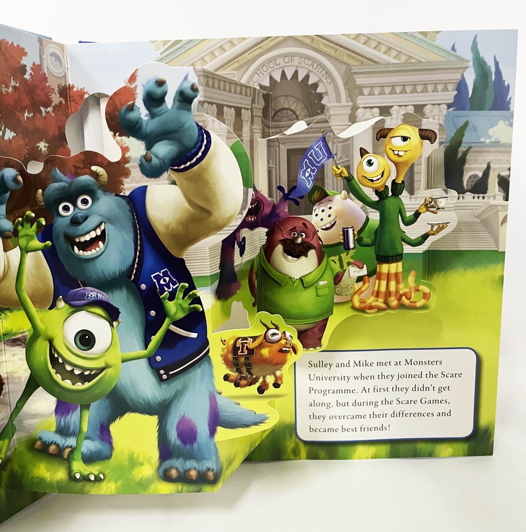 Disney Pixar Awesome Pop Up Story Book For Kids Bedtime Stories ...