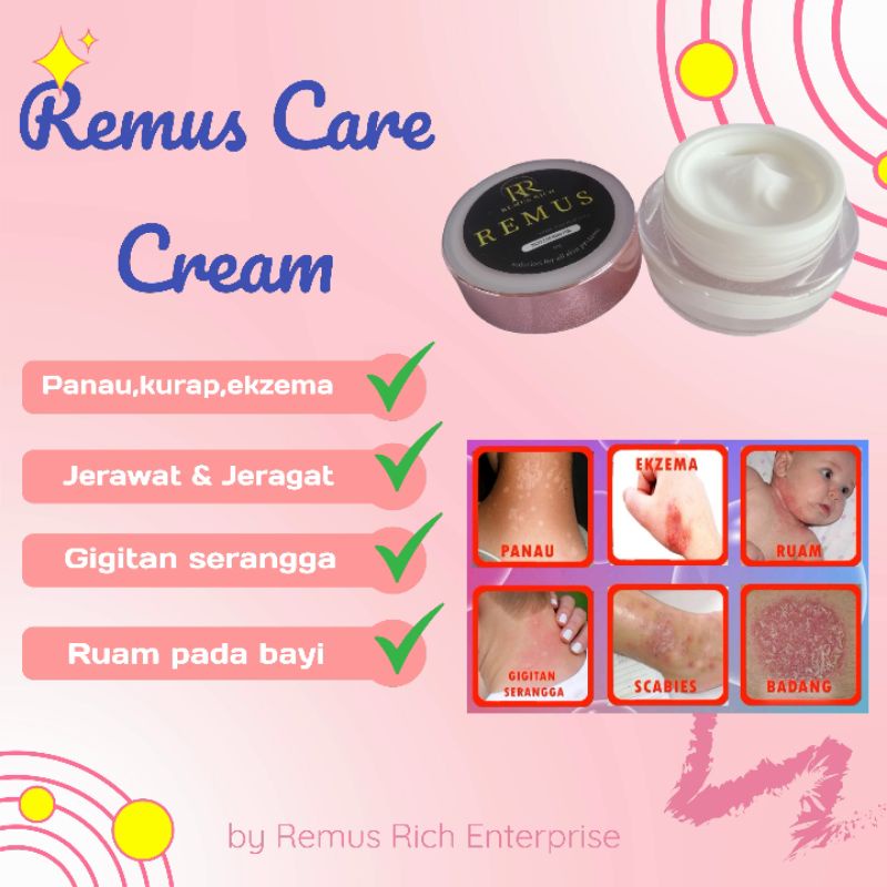 REMUS CARE CREAM Solution For All Skin Problem | Shopee Malaysia