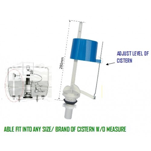 WC CISTERN UNIVERSAL STAND ALONE BOTTOM INLET VALVE | Shopee Malaysia