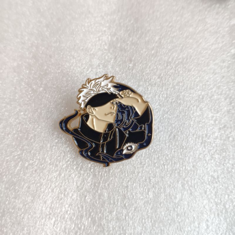 Satoru Gojo Enamel Pin 3cm | Shopee Malaysia