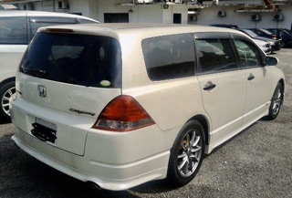 Honda Odyssey rb1 rb2 absolute bodykit body kit front side rear skirt ...