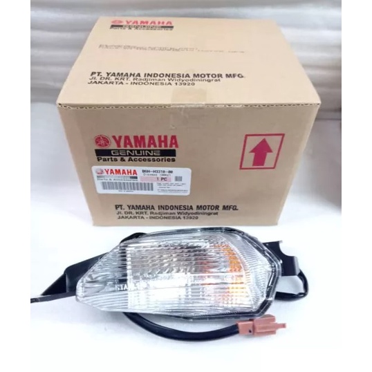 YAMAHA NMAX V2 NEW FRONT FLASH LIGHT SIGNAL WINKER 100% ORIGINAL HLY ...