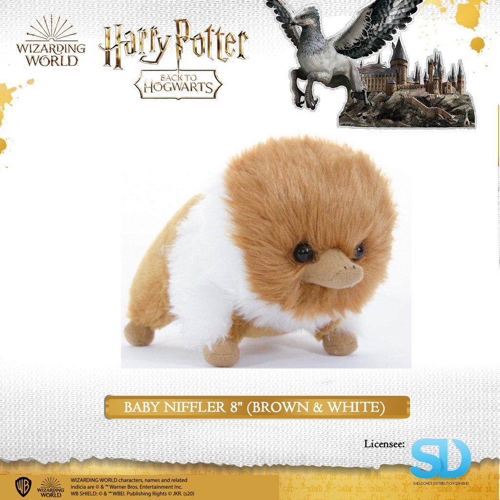 Wizarding World: Fantastic Beast - Baby Niffler - Brown & White (8 ...