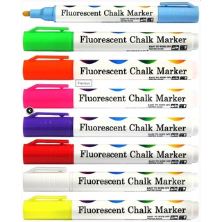 Gsoft Fluorescent Marker Chalk Marker Popmak Popart for Glass and ...