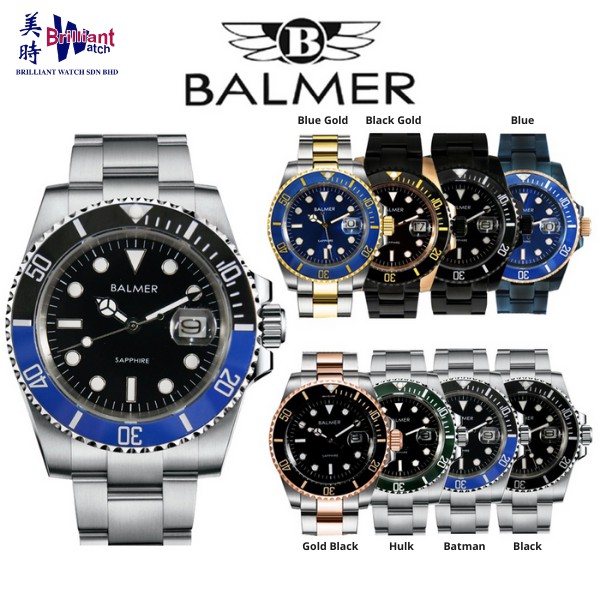 BALMER Saphire Gents Watch 7918G | Shopee Malaysia