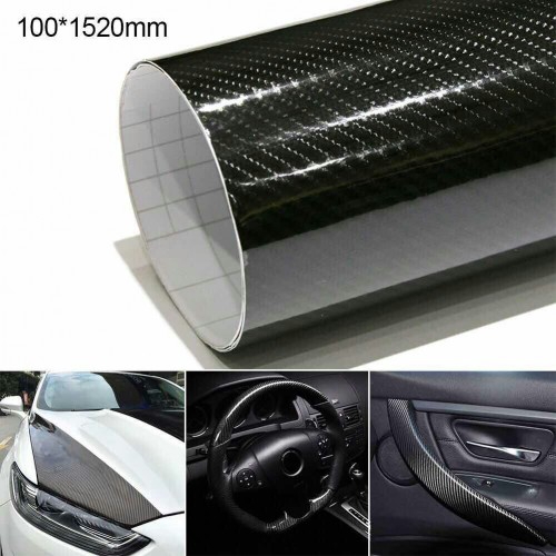6D Carbon Fiber Sticker Carbon Sticker Wrap Decal Car Sticker Car ...