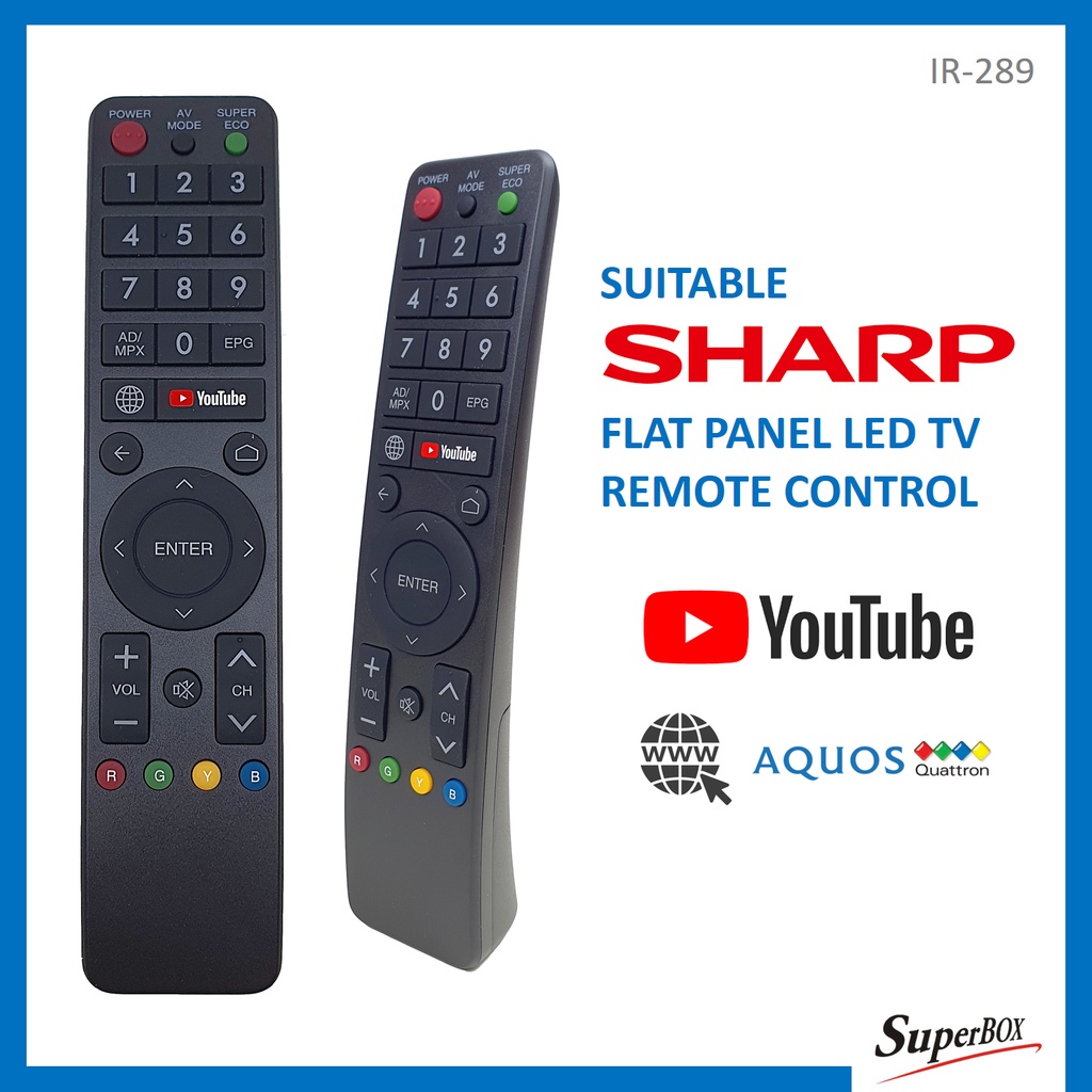 Sharp Replacement For Sharp Flat Panel Smart TV Remote Control YouTube ... Sharp Replacement For Sharp Flat Panel Smart TV Remote Control YouTube ...