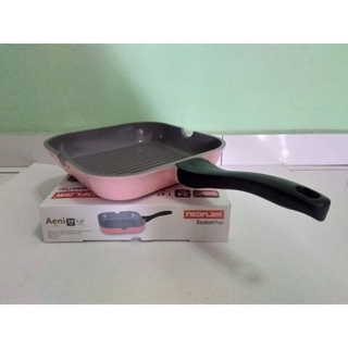 NEOFLAM Korea Aeni 24cm 1.47Liter Die-Casted Aluminum Cookware With ...