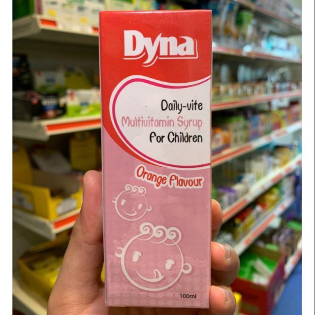 Dyna Multivitamin Syrup Orange Flavour 100ml | Shopee Malaysia