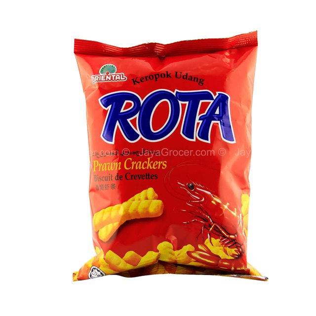 10 Packs Oriental Rota Prawn Crackers Snek Udang 14g Each Halal (READY ...