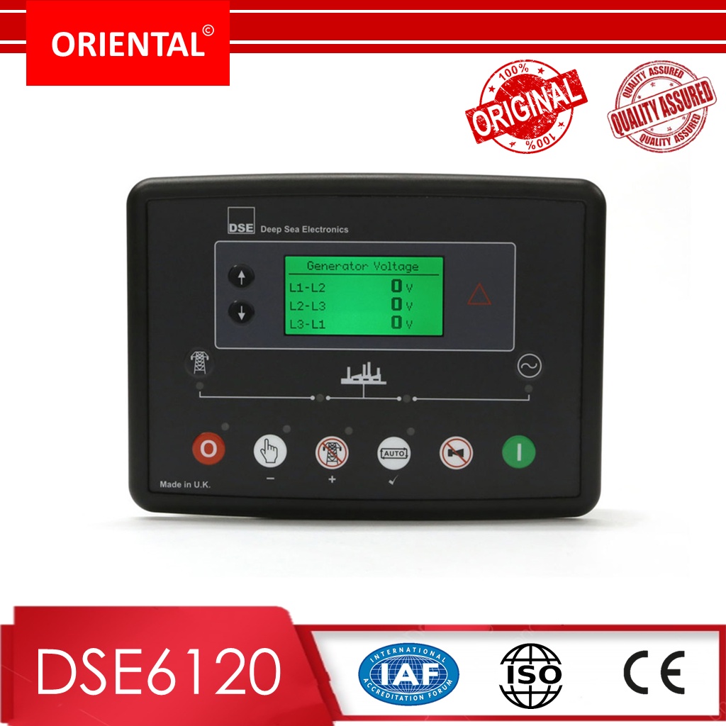 Original DSE6120 | OEM DSE6120 | Generator Control Panel | UK DSE Deep ...