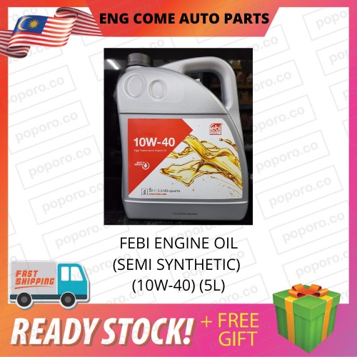 FEBI BILSTEIN ENGINE OIL (10W-40) (5L) (MADE IN GERMANY) | Shopee Malaysia