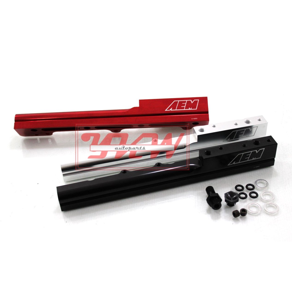 AEM High Volume FUEL RAIL Honda Acura CIVIC INTEGRA TYPE R B16 B16A ...