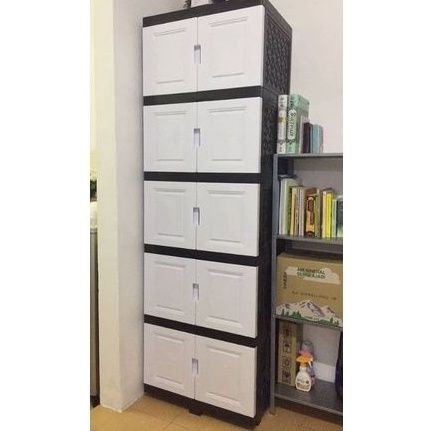 DIY Plastic Cabinet/5tier Plastic Drawer/Storage Cabinet/Almari/Almari ...