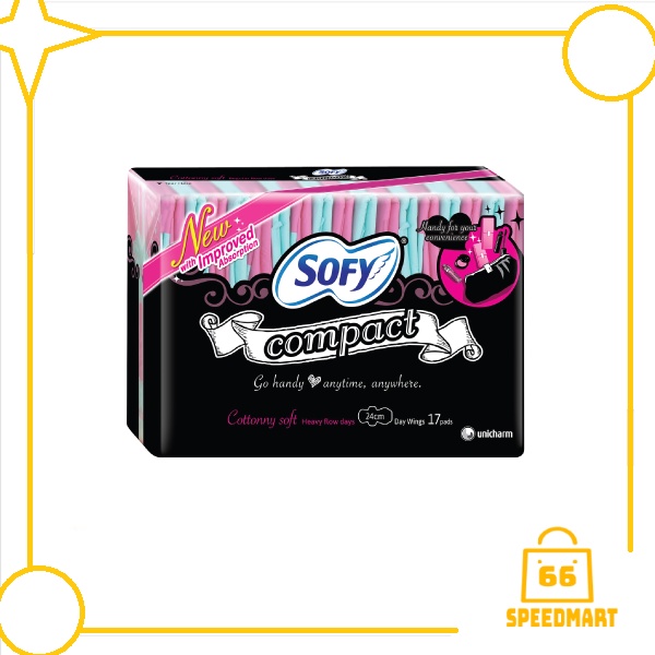 Sofy Compact Regular Flow 24cm | Shopee Malaysia