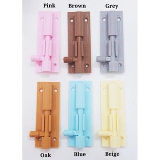 Bathroom Toilet PVC Door Latch PVC Lock / Selak Plastik Pintu Bilik Air ...