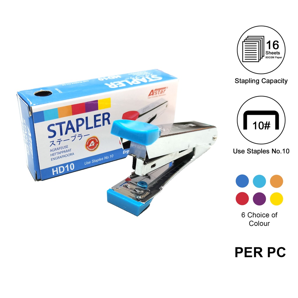 Astar Multi Purpose Stapler - For Office Document Stapling and Binding ...