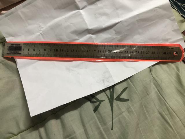 Stainless Steel Ruler / Pembaris Besi Keluli Tahan Karat 30cm / 12 Inch ...