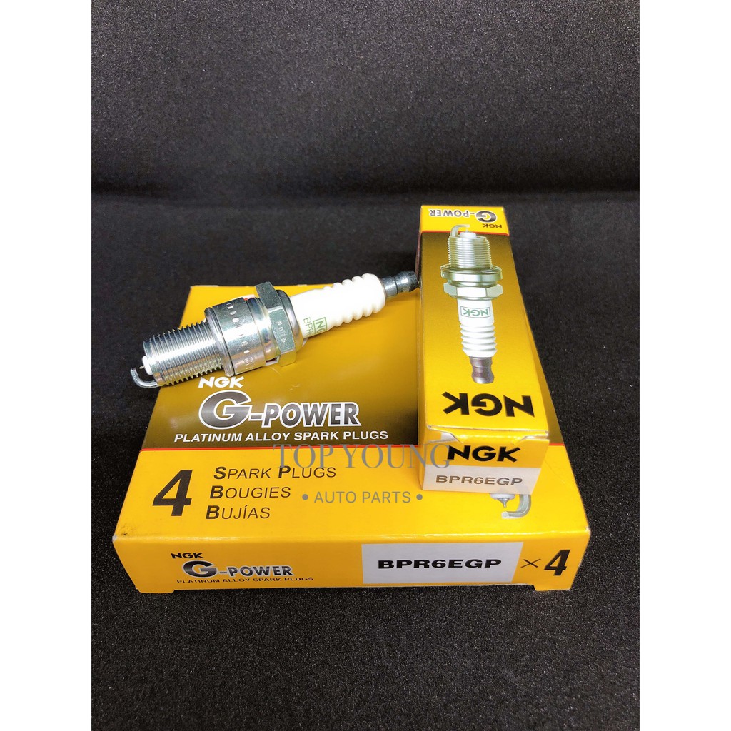 ORIGINAL NGK G-Power PLATINUM SPARK PLUG BPR6EGP SAGA , ISWARA, WIRA ...