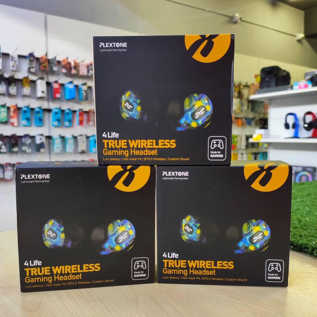Plextone 4 Life True Wireless Gaming Headset [Ready Stock] | Shopee ...