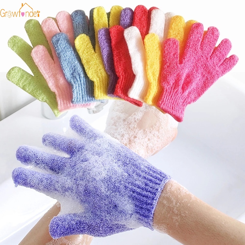 1PC Bathing Body Scrub Gloves/ Shower Soap Body Wash Deep Cleaning Dirt ...