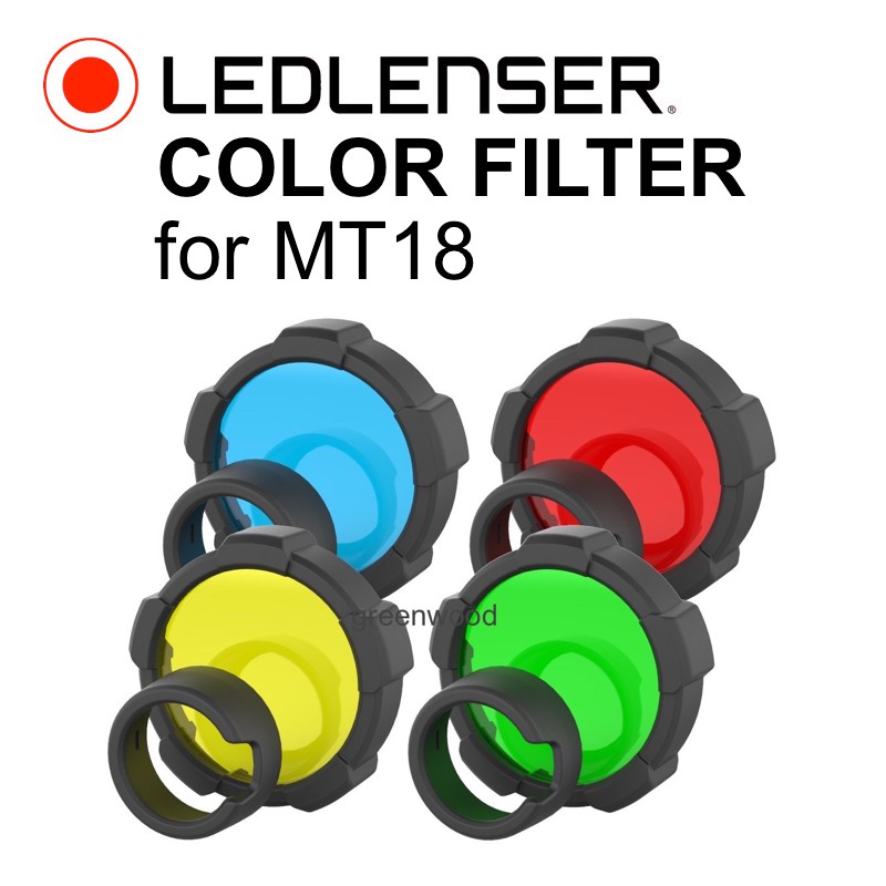 Colour Filter Set 85.5mm LEDLENSER [Led Lenser - for MT18 & P18R ...