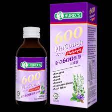 Hurix's 600 FluCough Syrup Improved 60mL/100mL | Shopee Malaysia