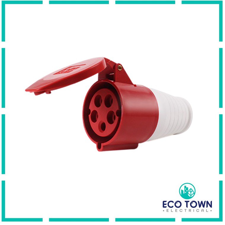5 Pin 16A / 32A Industrial Commando Connector Socket IP44 | Shopee Malaysia